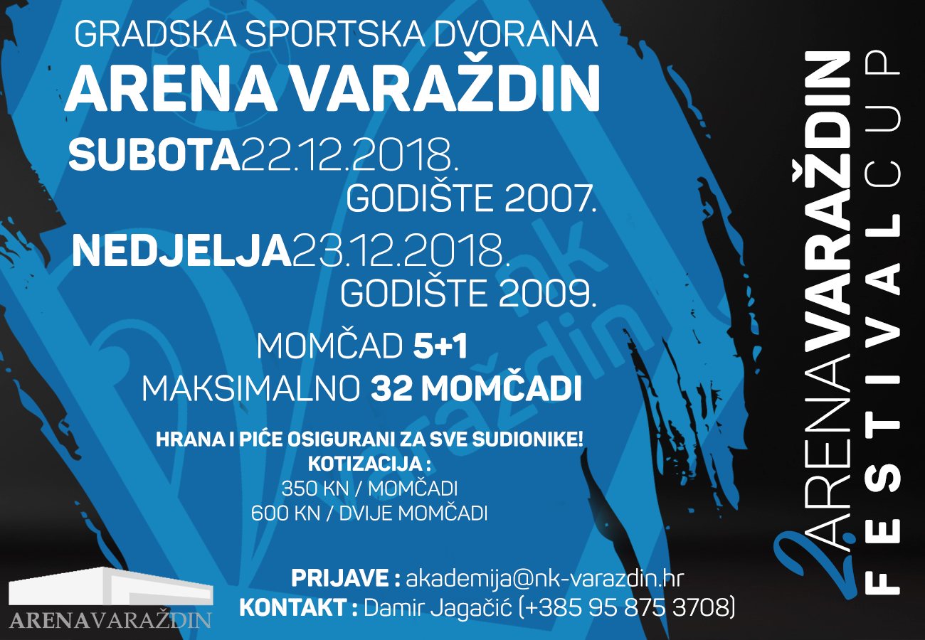 Arena Varaždin – Festival cup 2018 – Arena Varaždin