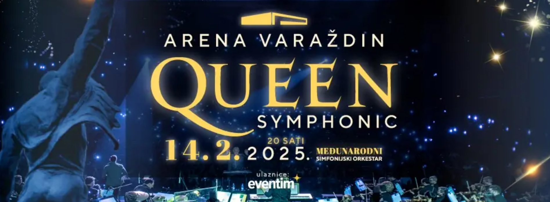Rock spektakl Queen Symphonic za Valentinovo u Areni Varaždin – Arena ...